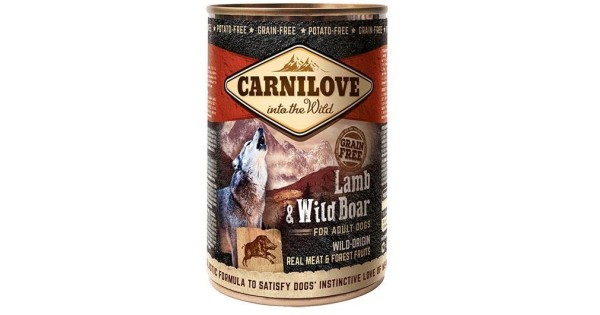 Carnilove Wild Meat Lamb & Wild Boar 400g